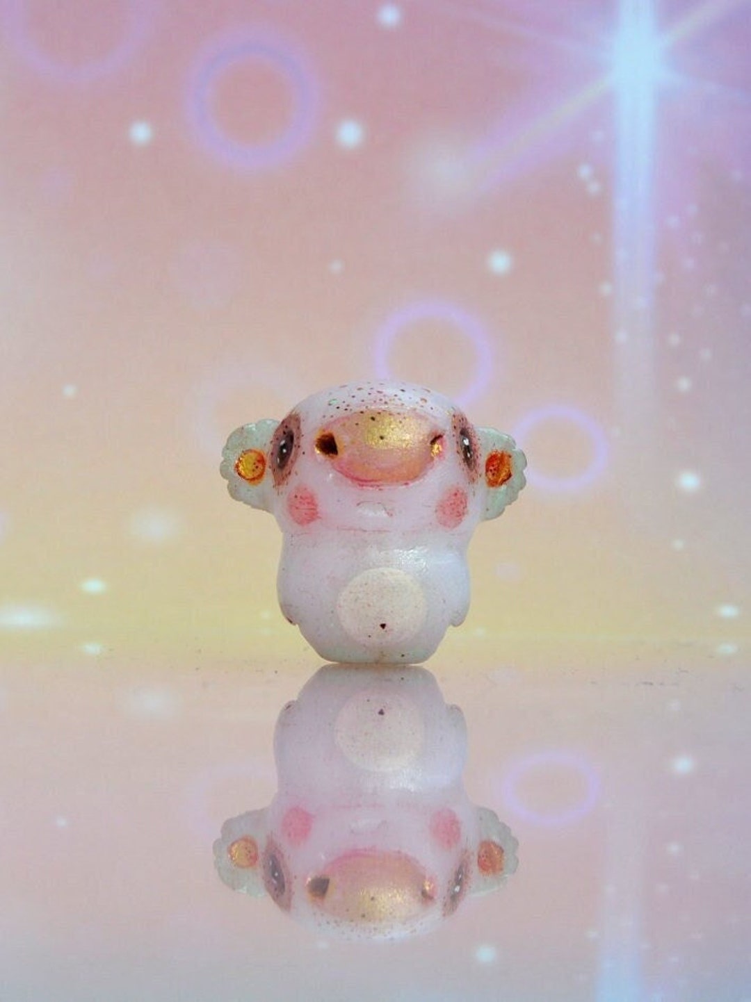 Fantasy Creature Desk Figurine, Ugly Cute Miniature, Fairy Tale Polymer ...