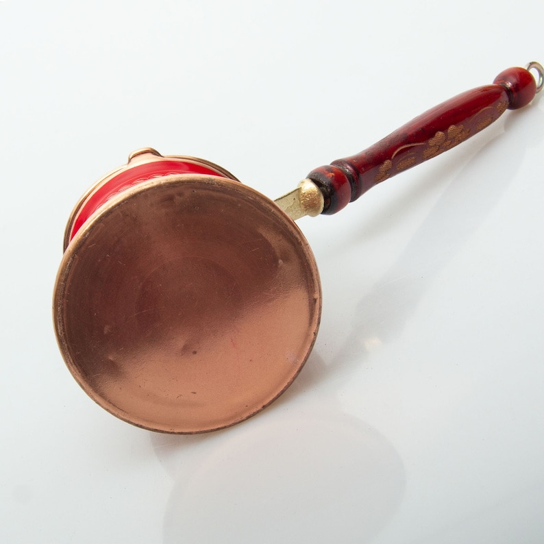 Authentic Copper Turkish Coffee Pot | Stovetop Espresso Maker ...