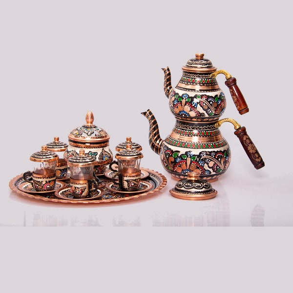 Turkish Tea Set - Etsy