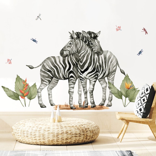 Zebra Decal - Etsy