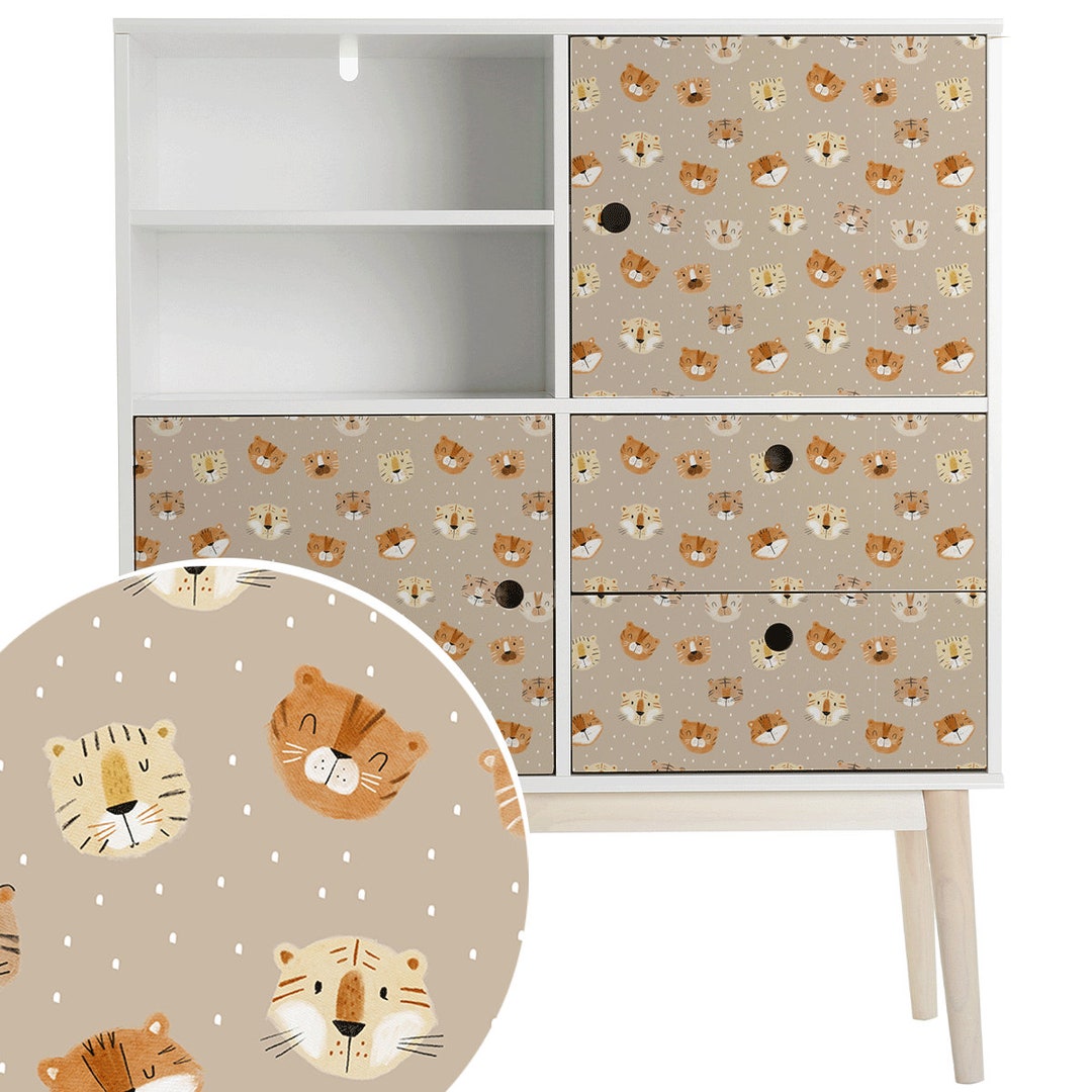 Furniture Wrap - Tiger Toffee - IKEA Hack - Furniture Decals ...
