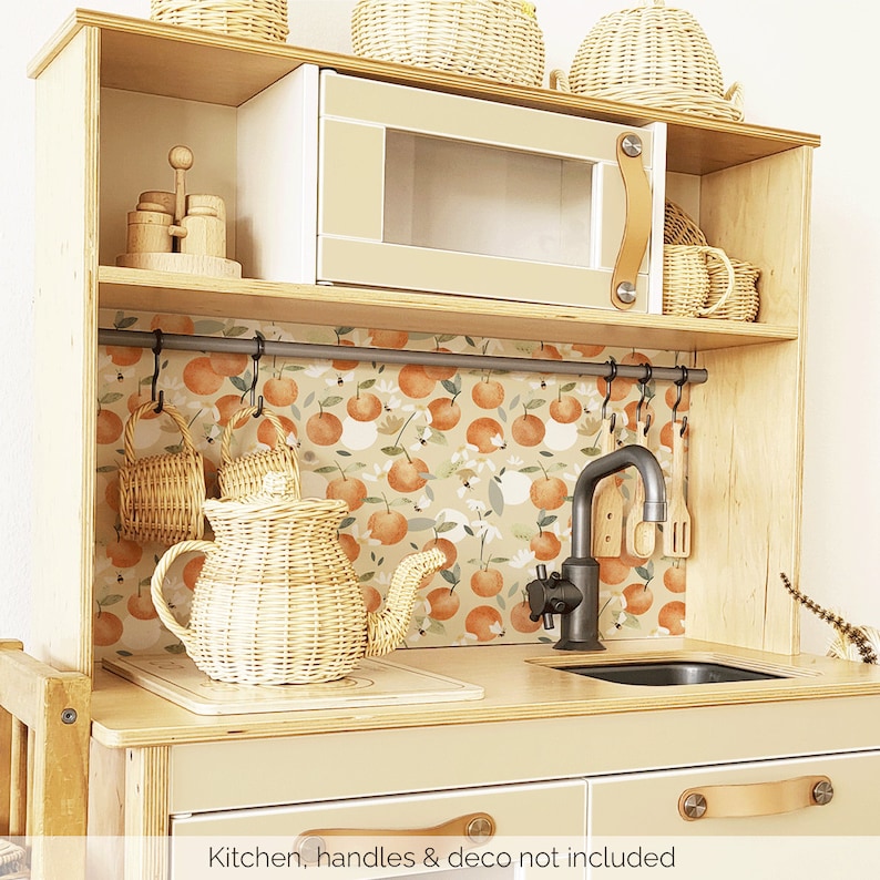 Sticker Set for IKEA DUKTIG Play Kitchen Oranges With Bees - Etsy
