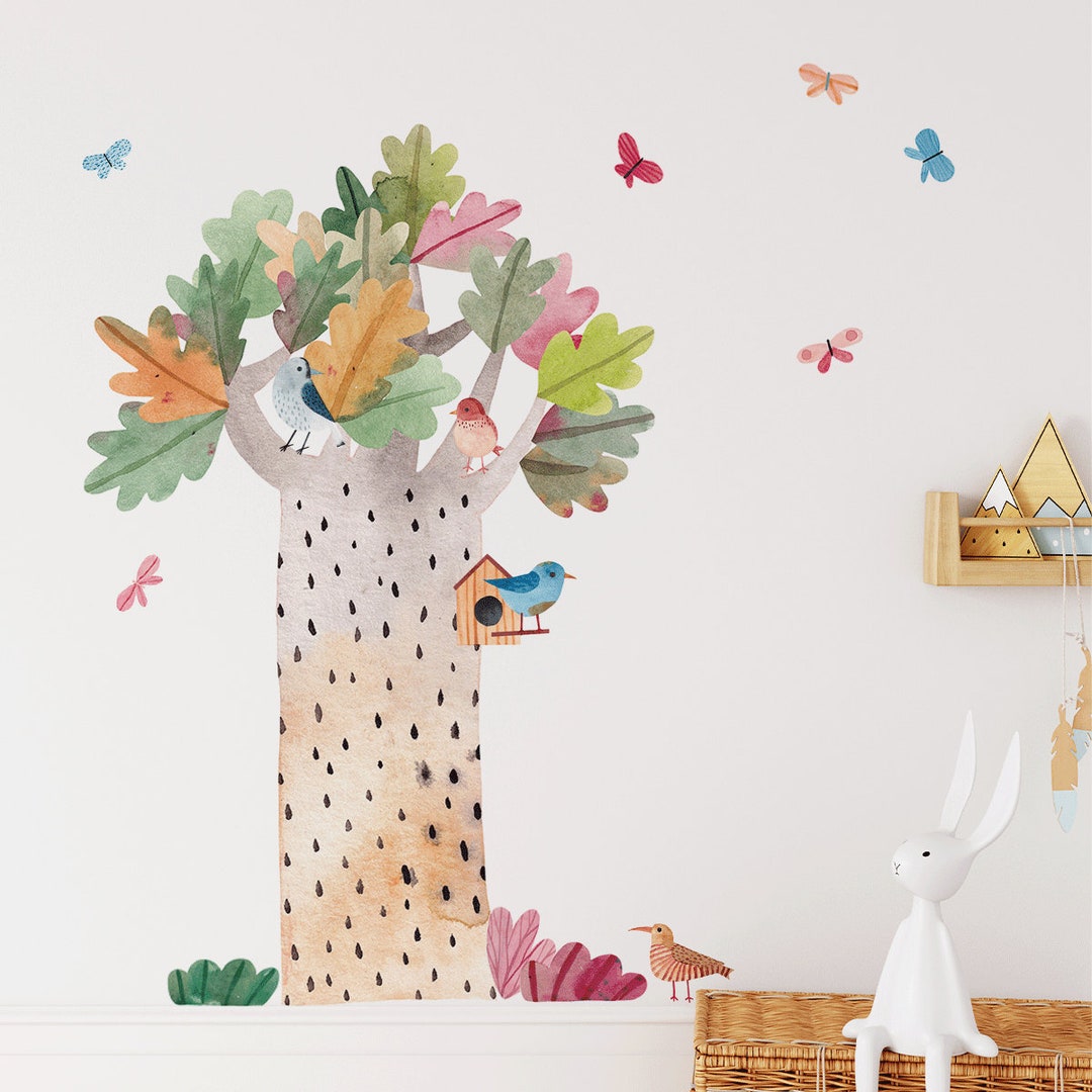 Tree Wall Stickers Enchanted Forest - Etsy
