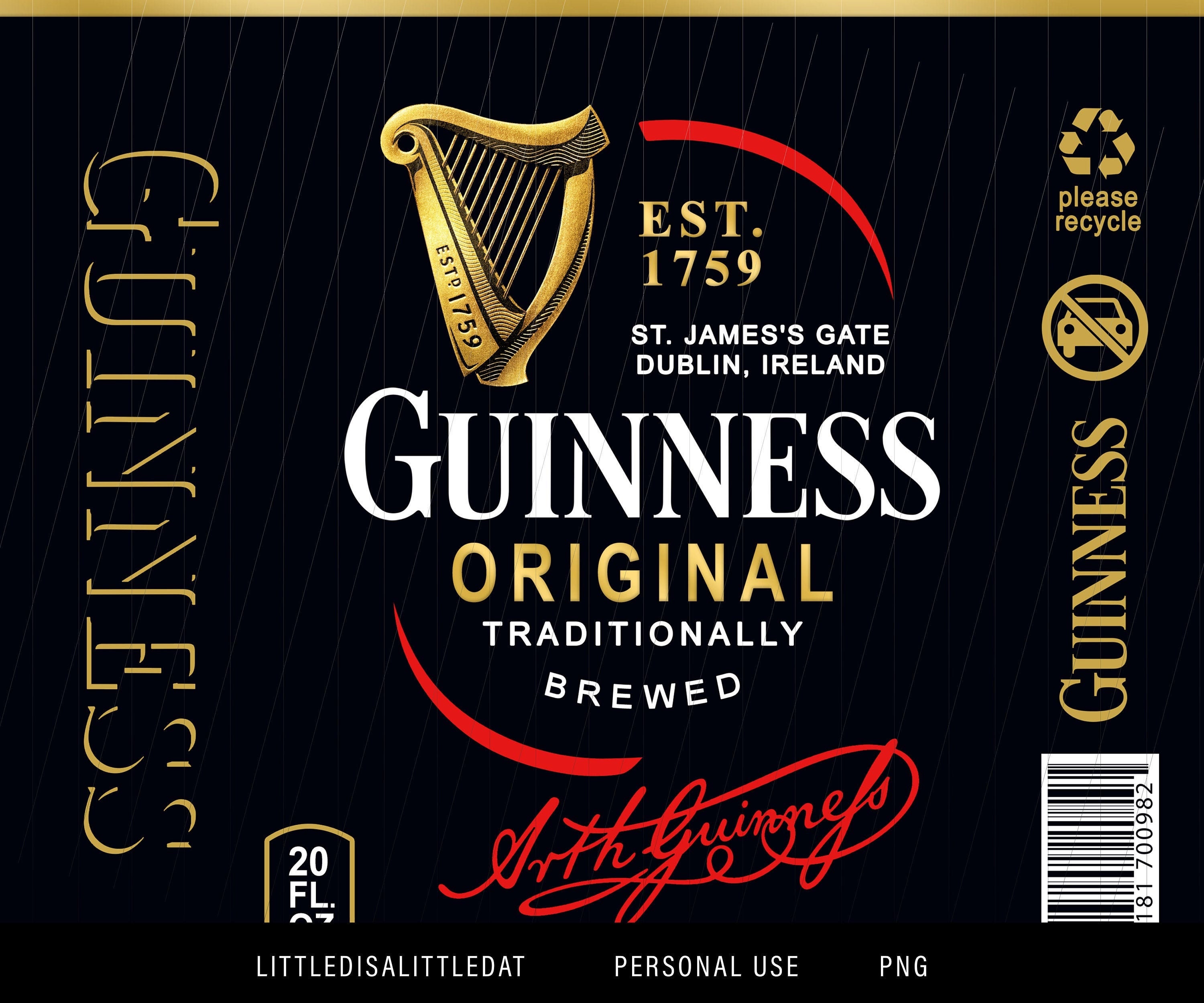 Vetor De Harpa Guinness Irish Harp Vector Art, Icons, And Graphics For