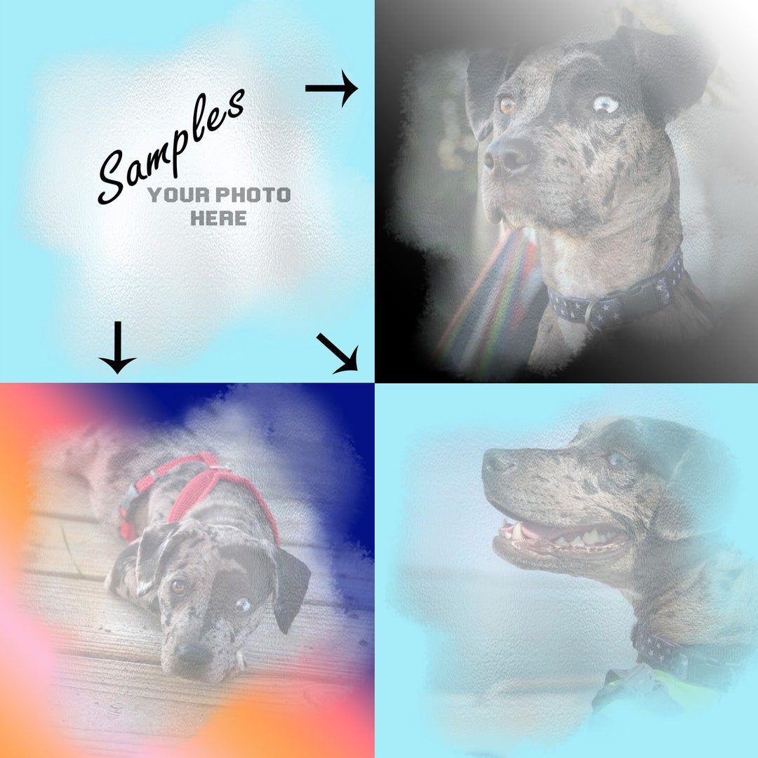 PSD File Layer Mask Frosted Frame Editable Photoshop Clipping Mask ...