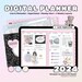 10 Tabs 54 Page Template Digital Notebook Minimalist Trendy Retro Style ...