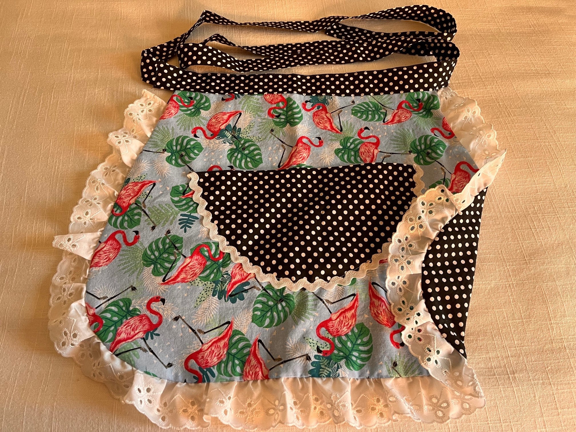 Flamingo Flamboyance Flamenco Apron - Etsy