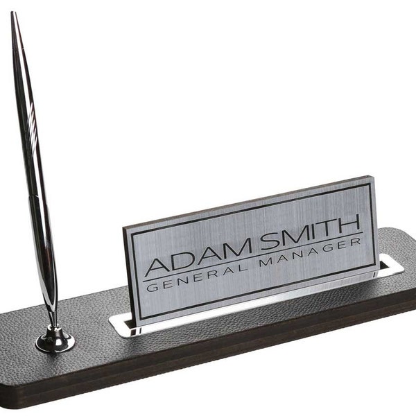 Desk Name Plate - Etsy