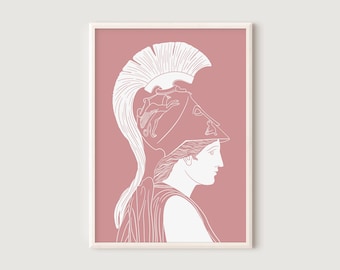 Athena Art Print - Etsy