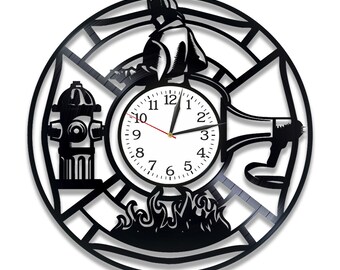 Fire Dept Clock | Etsy