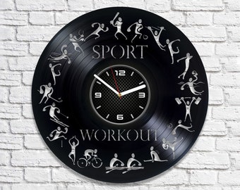 Workout Room Clock - Etsy