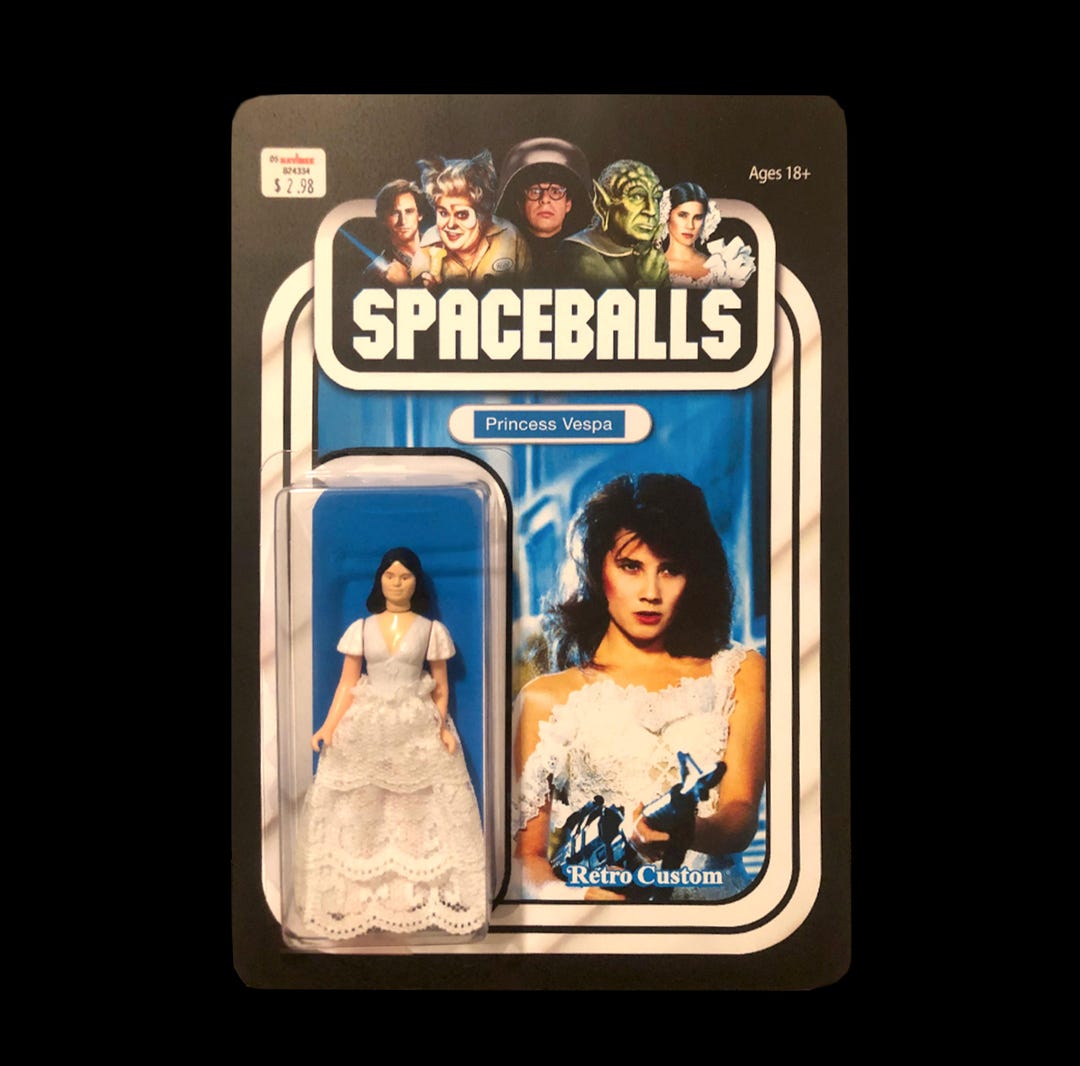 2023 Custom Spaceballs Princess Vespa Art Toy - Etsy