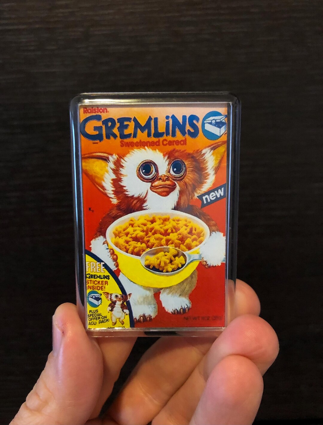 Gremlins Cereal Fridge Magnet Hand Made 2.75x1.75 - Etsy