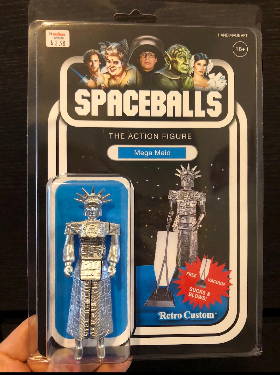 Mega Maid Spaceballs Custom Figure in Resealable Package - Etsy UK