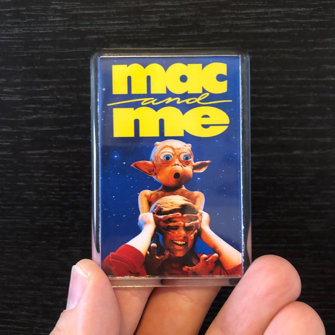 Mac and Me Fridge Magnet Hand Made 2.75x1.75 - Etsy