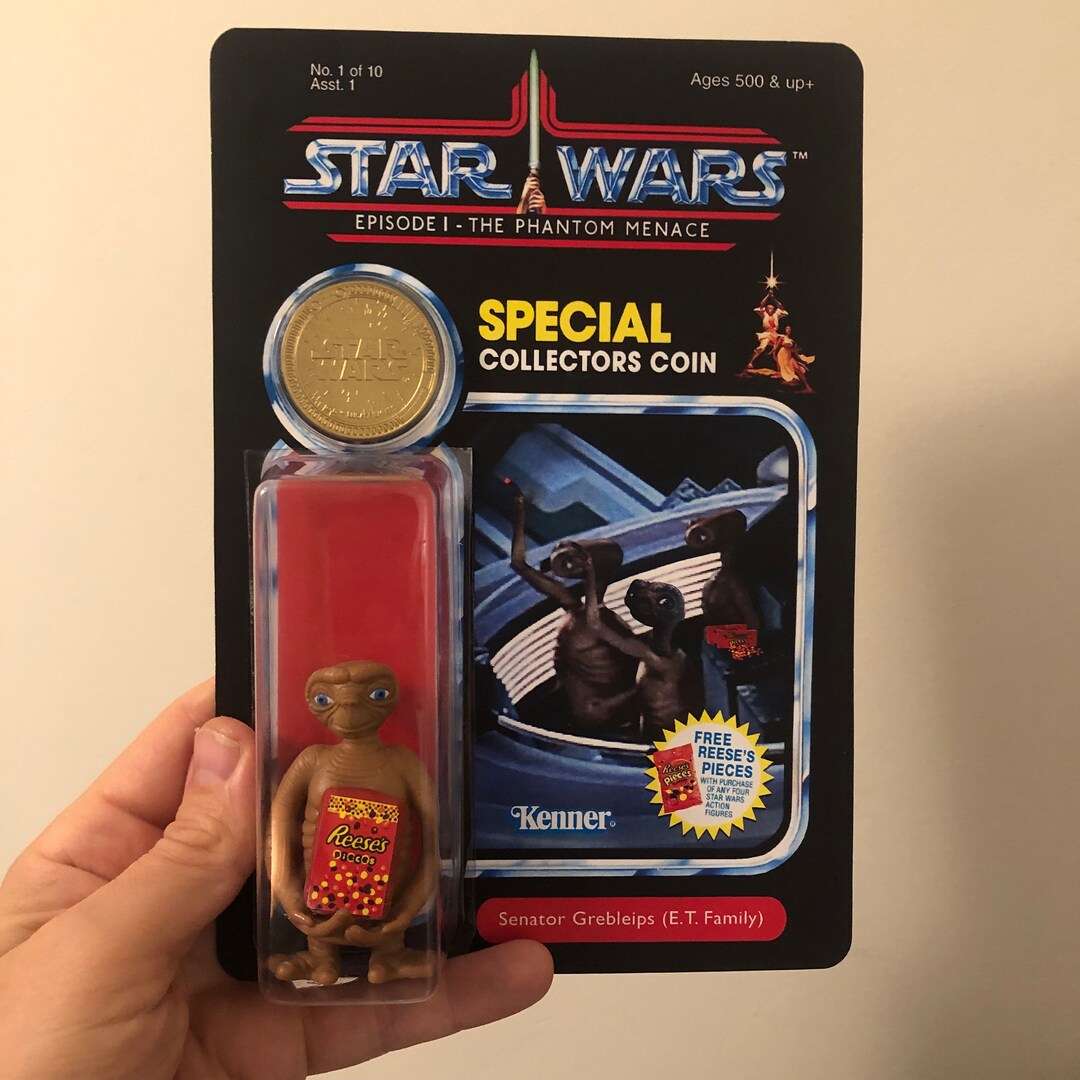 Custom Star Wars ET Episode 1 Cameo With Reeses Pieces - Etsy
