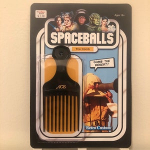 Custom Spaceballs “hair Pick” Comb Style 2 Desert Scene - Etsy