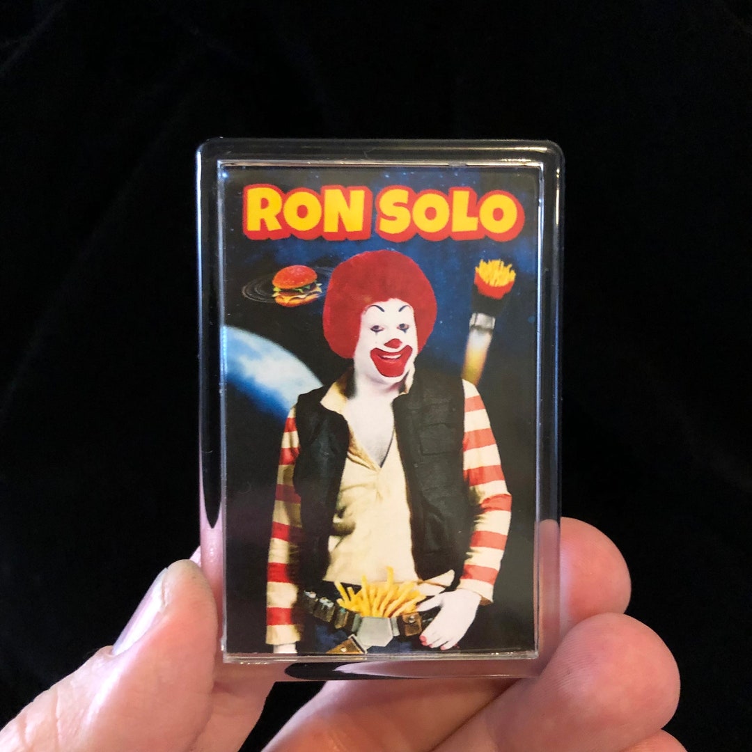 Ron Solo Mcdonalds Star Wars Fridge Magnet 2.75x1.75 - Etsy