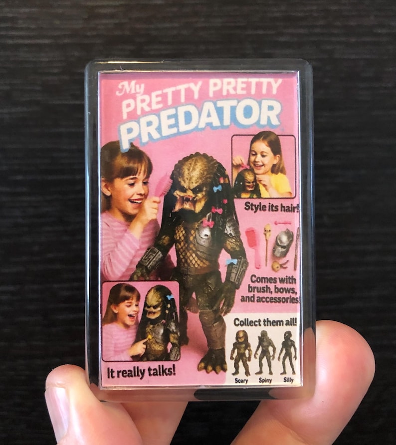 My Pretty Predator Fridge Magnet Hand Made 2.75x1.75 - Etsy