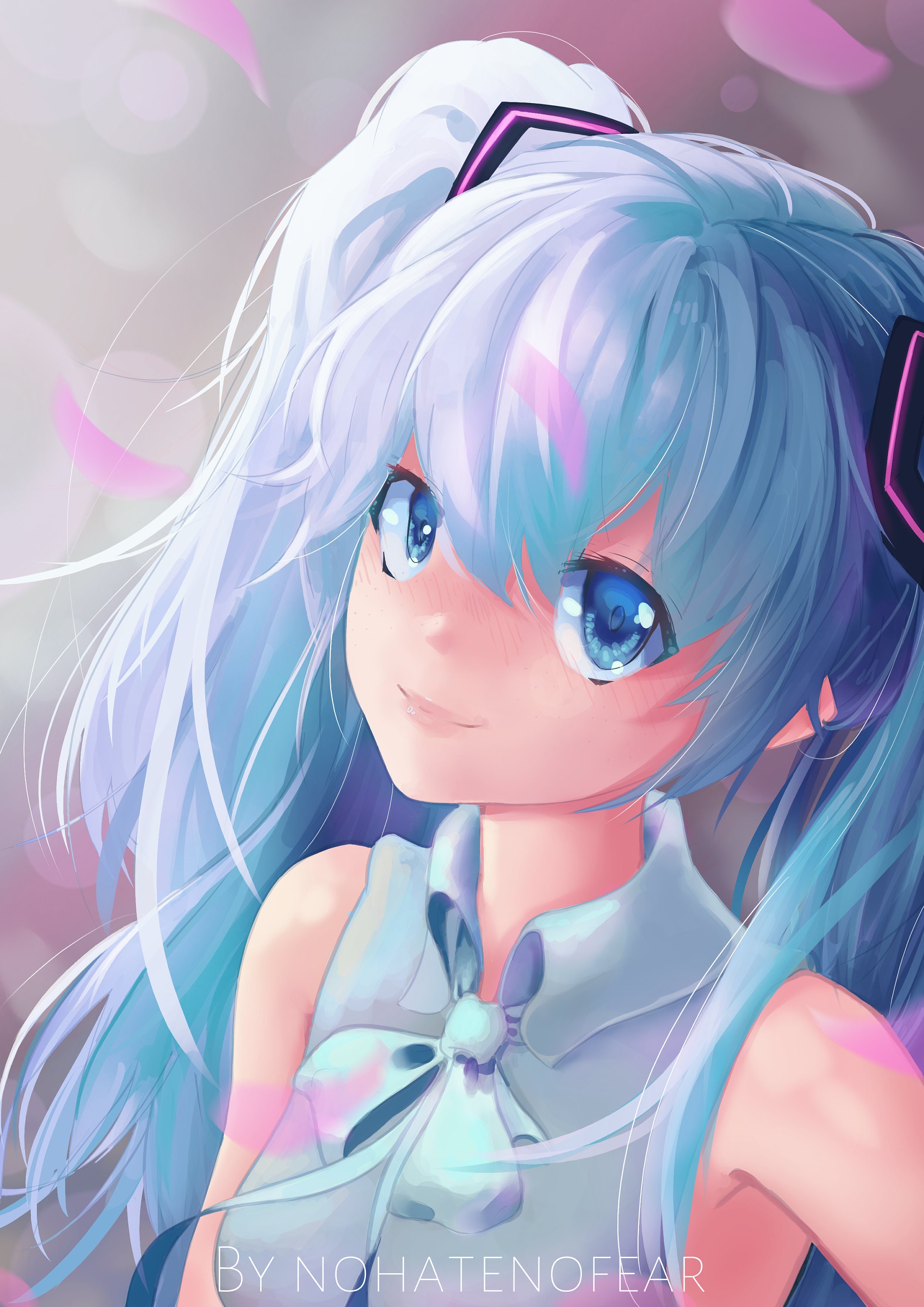 Hatsune Miku Art Print | Etsy