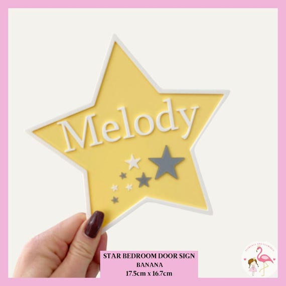 Star Door Sign