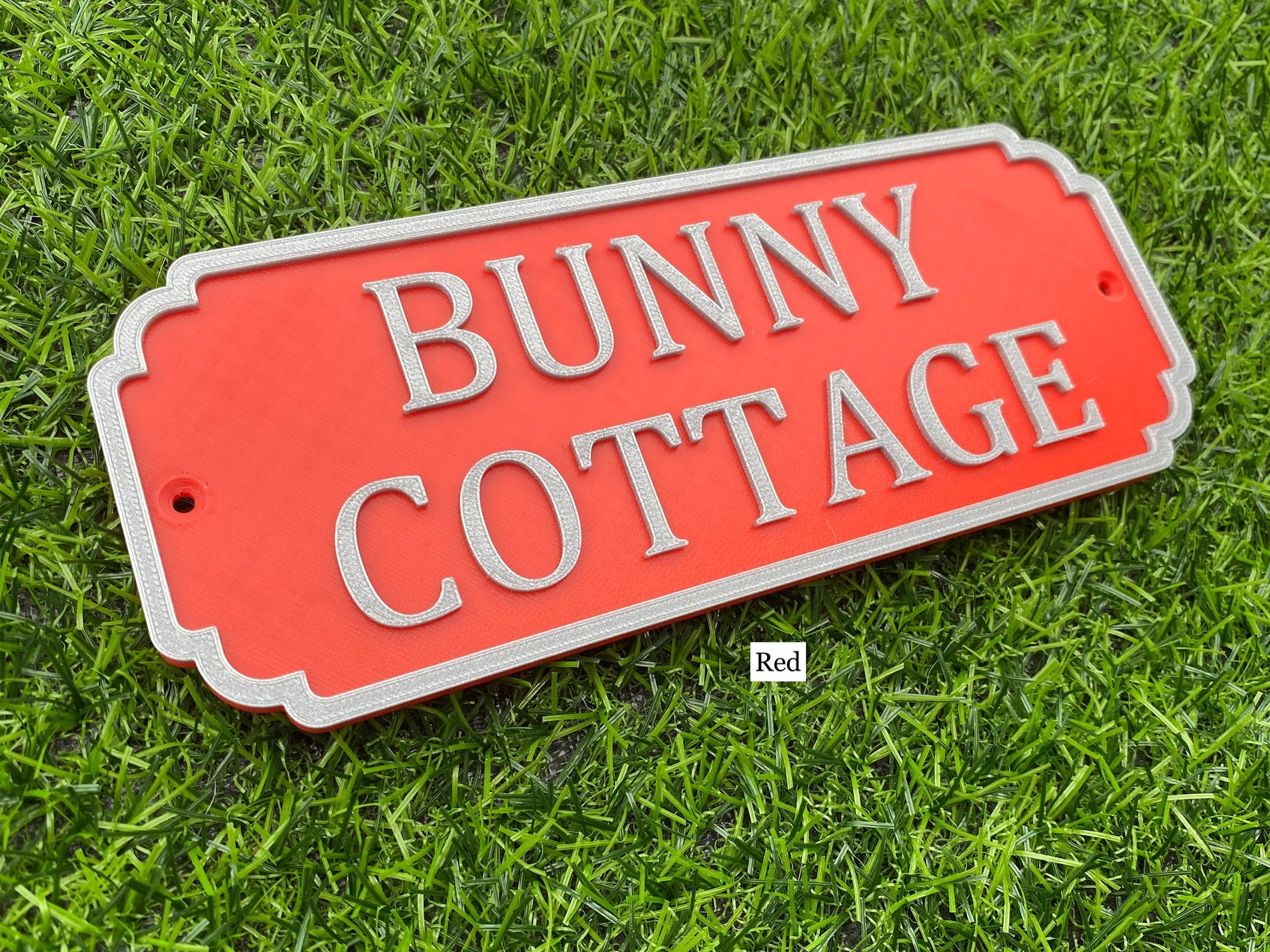 Personalised Rabbit Hutch Door Sign 20 Colour Options - Etsy