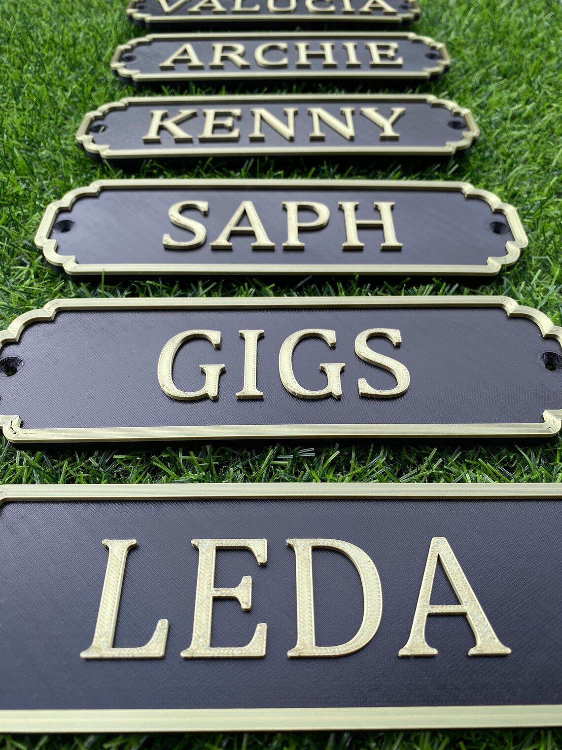 Personalised Stable Door Name Plate Classic Design | Etsy UK