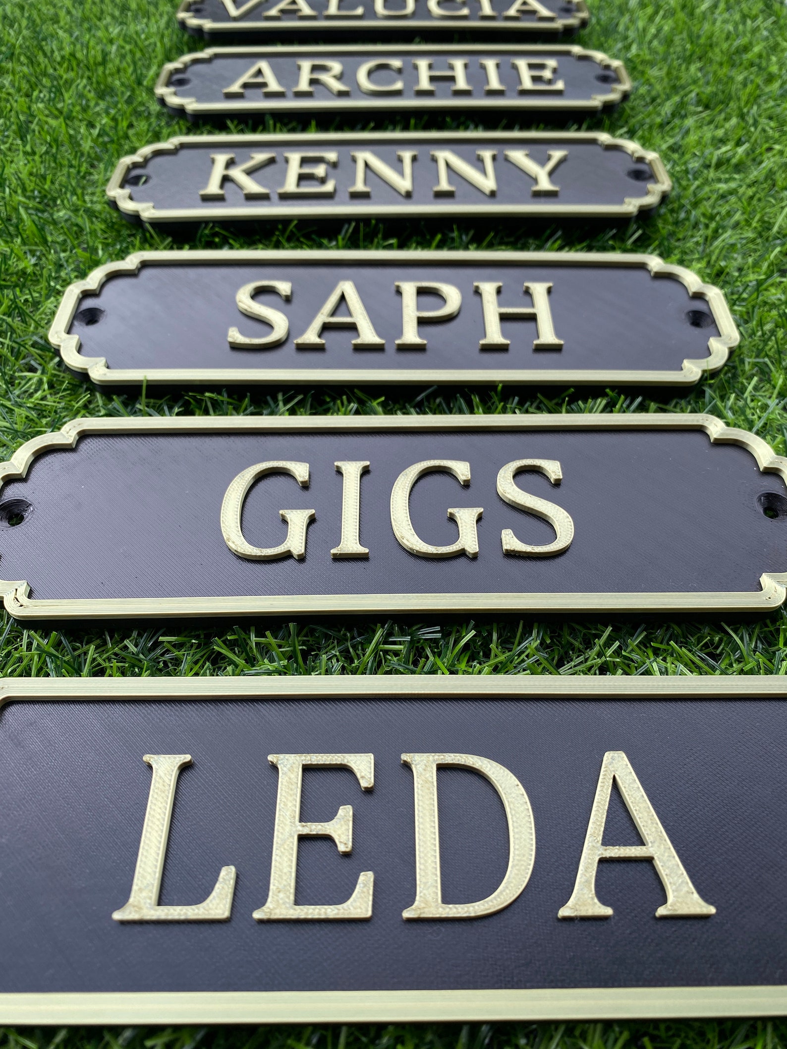 Personalised Stable Door Name Plate Classic Design - Etsy