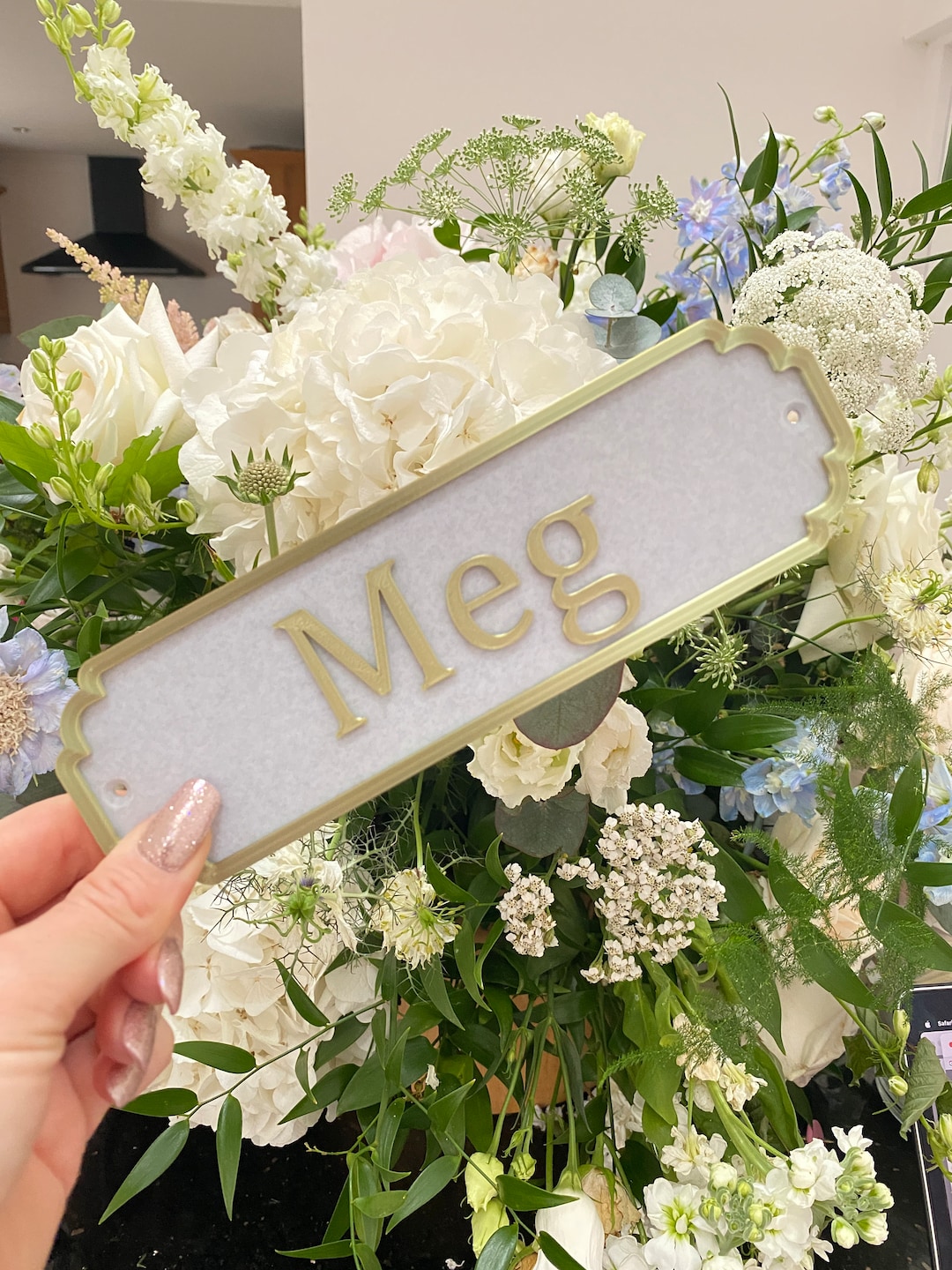 Personalised Door Sign | 7 Colour Options | Classic Door Sign | Custom ...