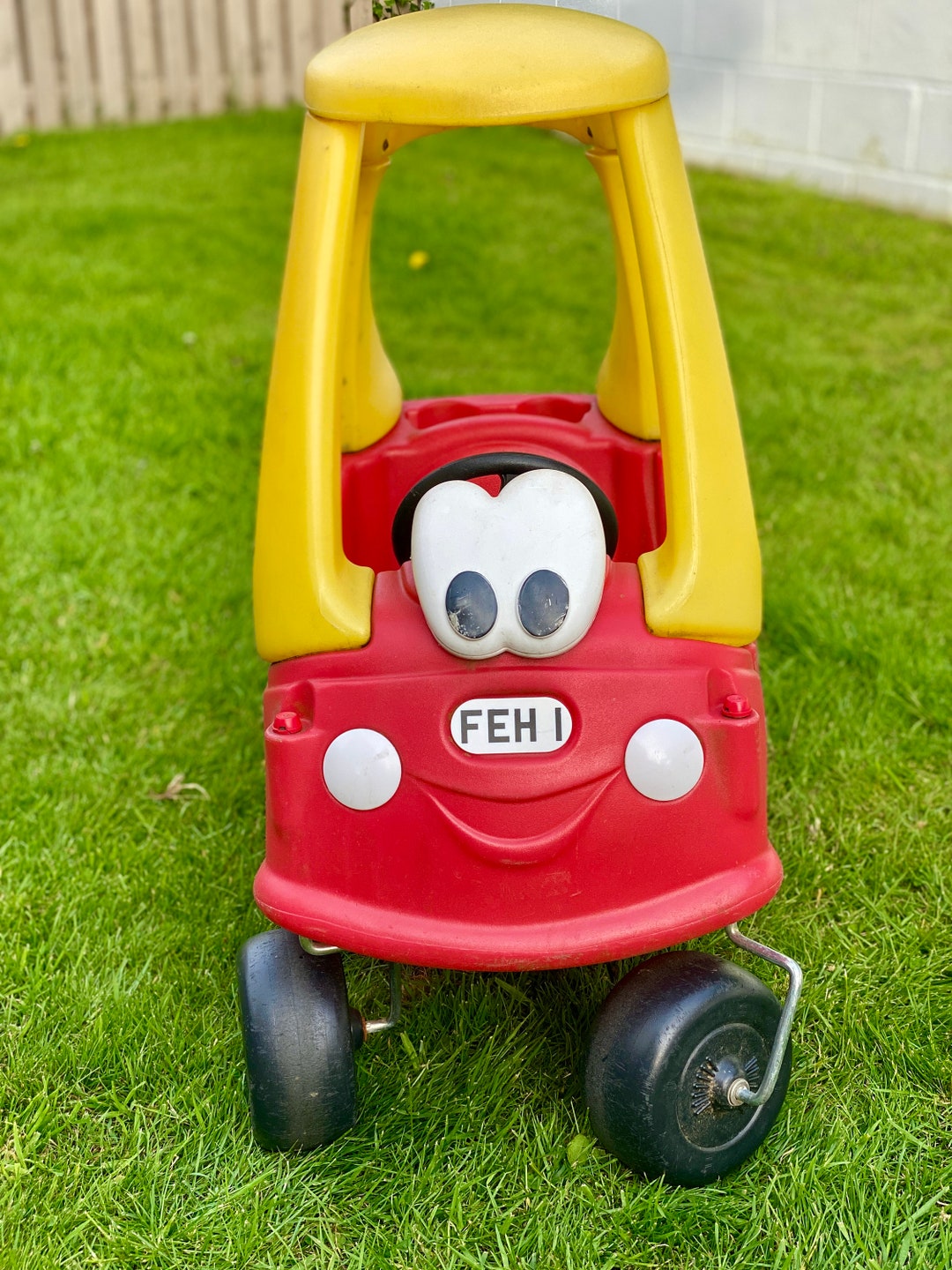 Personalised Number Plate for Little Tikes Toddler Car - Etsy