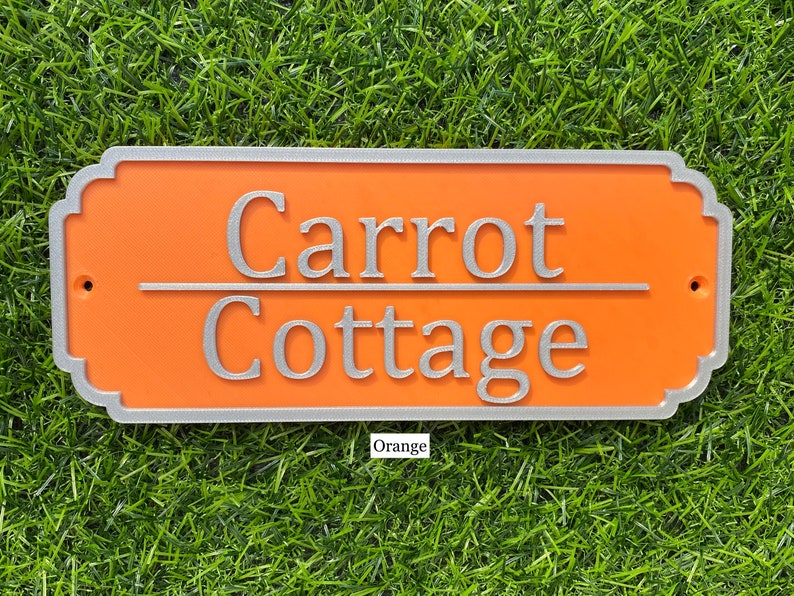 Personalised Rabbit Hutch Door Sign 20 Colour Options | Etsy