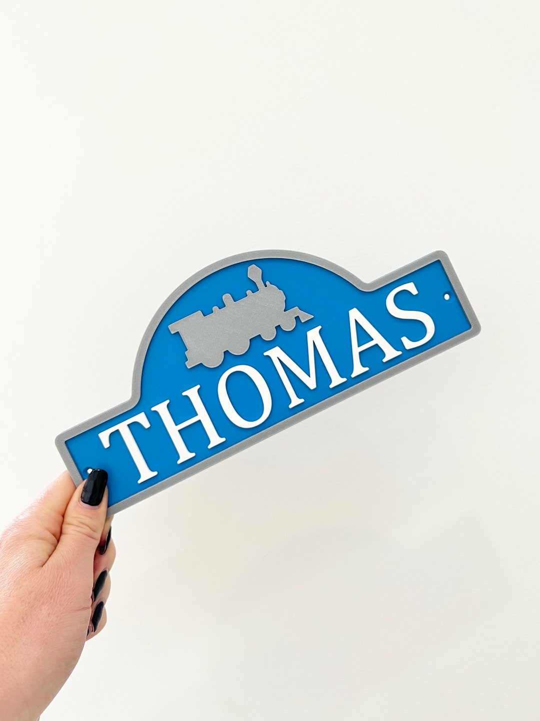 Train Bedroom Door Sign | 17 Colour Options | Boys or Girls Bedroom ...