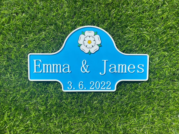 Yorkshire Emblem Sign Lots of Colours and Emblems Available - Etsy UK