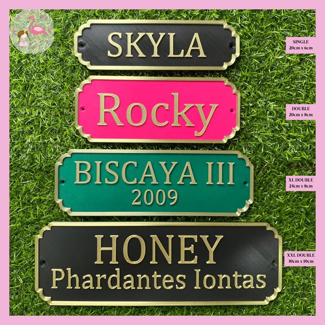 Custom Stable Door Sign | Classic Design | Stall Door Sign | Barn Door ...