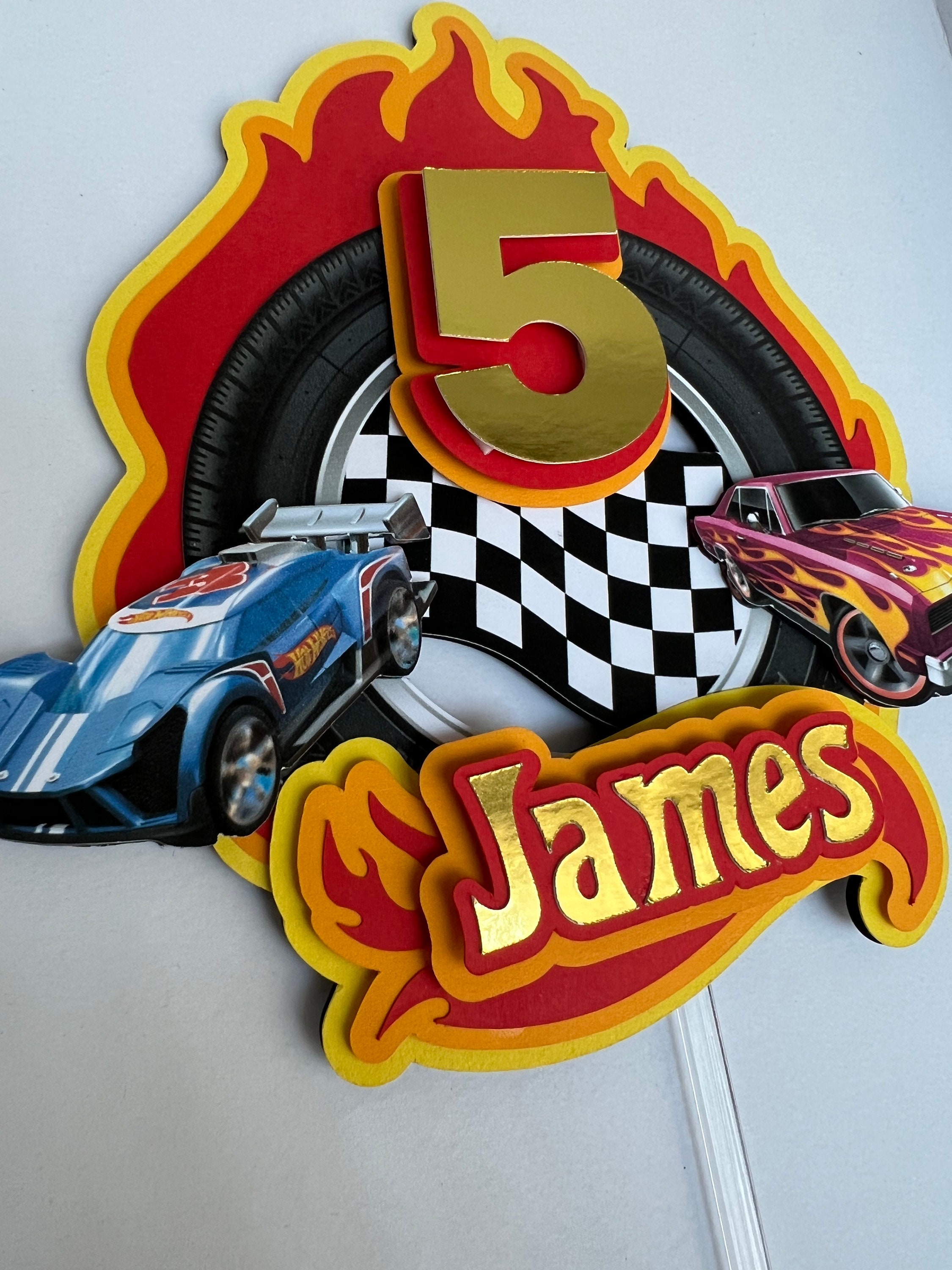 Car Cake Topper Wheels Cake Topper - Etsy UK