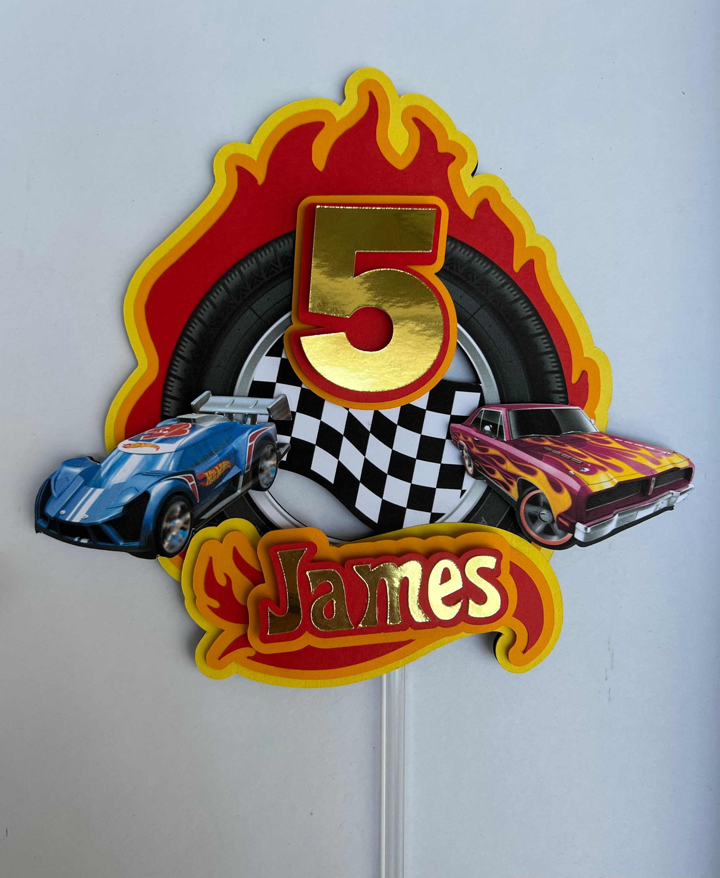 Car Cake Topper Wheels Cake Topper - Etsy UK