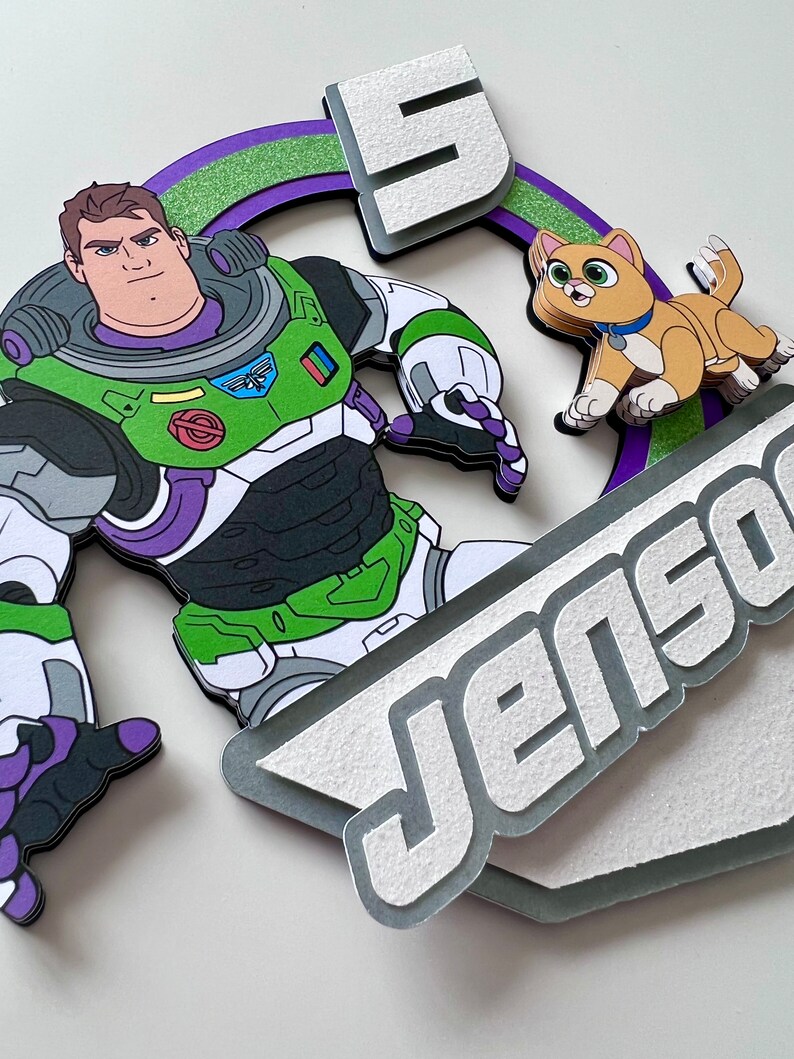 Lightyear Inspired Cake Topper Buzz Lightyear Cake Topper - Etsy UK