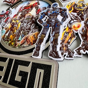 Transformers Cake Topper - Etsy UK
