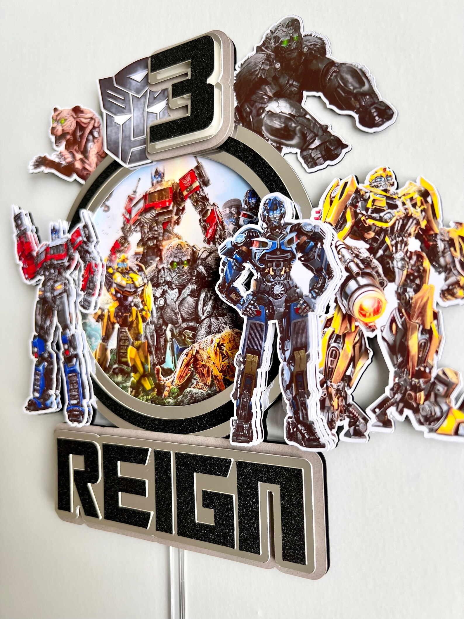 Transformers Cake Topper - Etsy UK