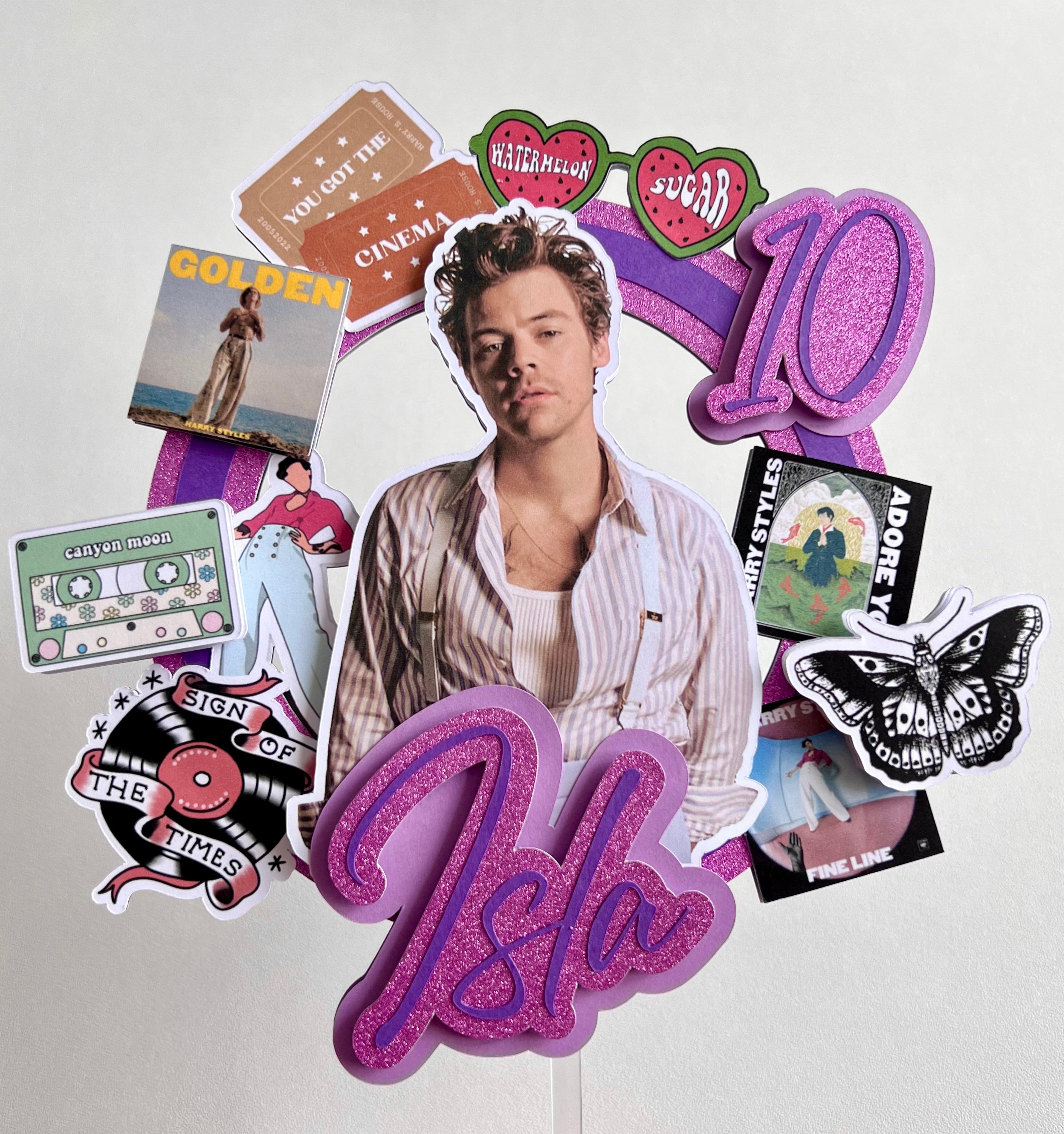 Harry Styles Cake Topper - Etsy UK