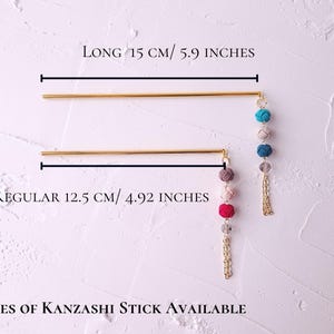 Sakura Cherry Blossom Kanzashi Hair Stick Handwoven With Japanese ...