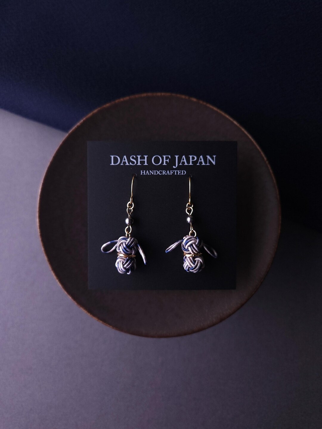 Floppy Ear Bunny Earrings - Blue Granite Marble - Etsy