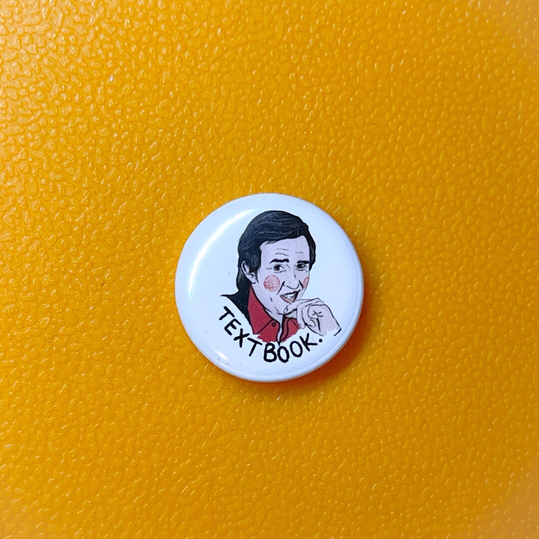 Alan Partridge Textbook Bbc Norwich Button Badge 25mm - Etsy