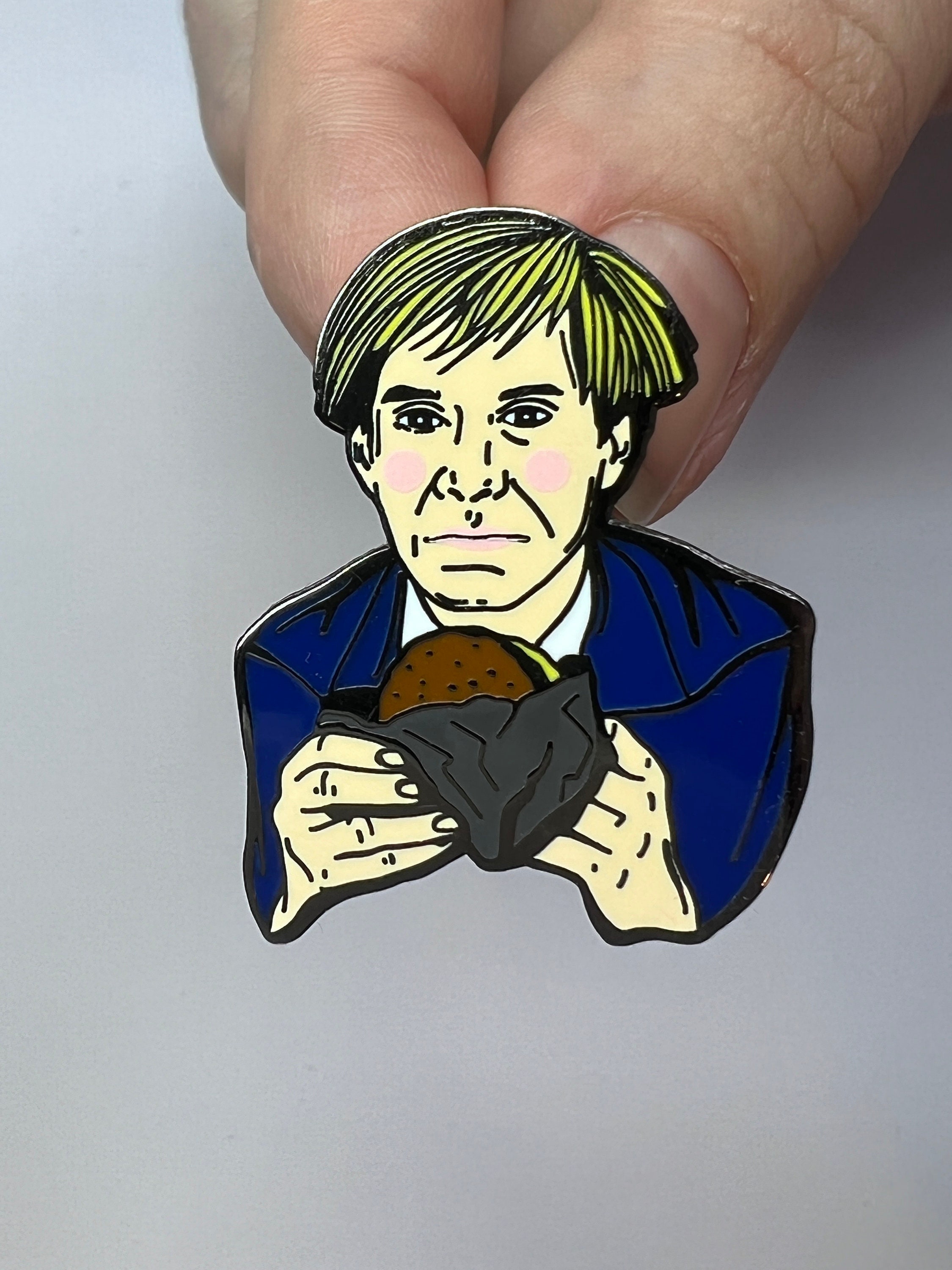 Andy Warhol Burger King Enamel Pin Badge - Etsy