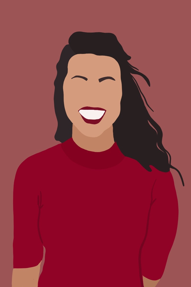 Custom Faceless DIGITAL Illustration Your photos turned into | Etsy