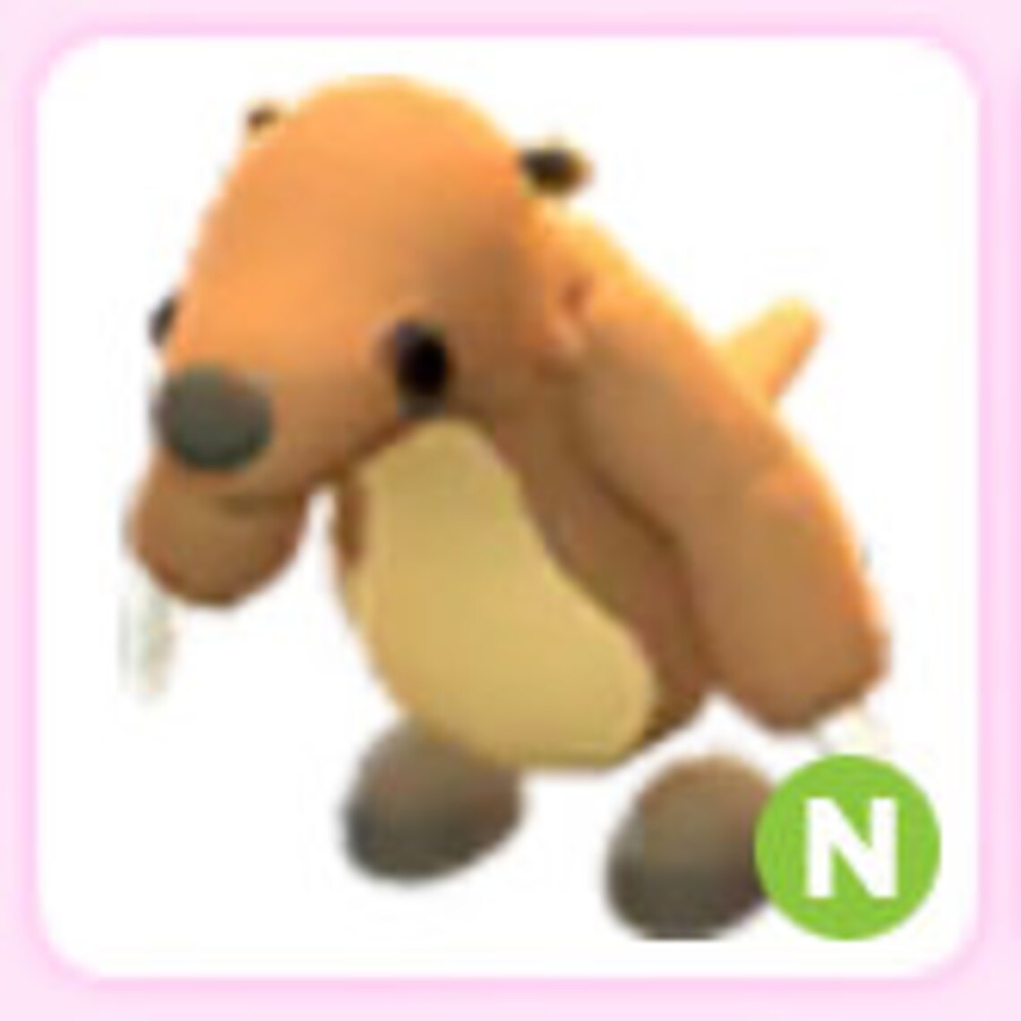 Adopt me neon ground sloth | Etsy