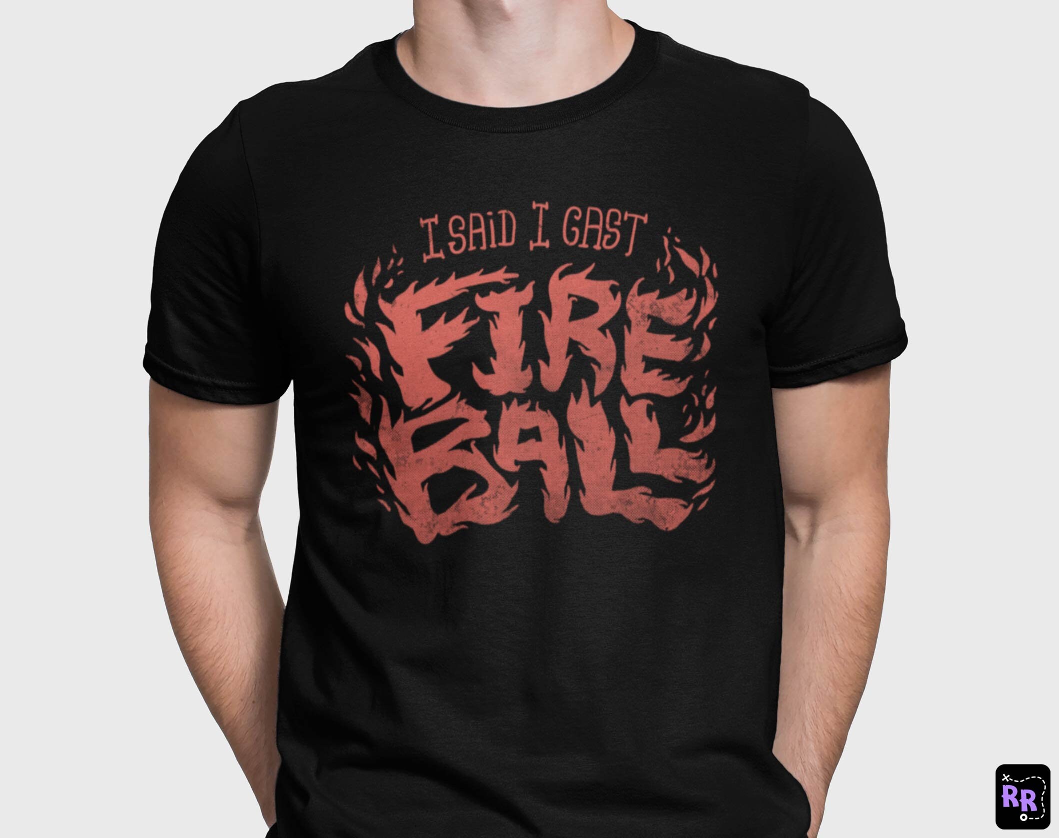 Unisex - I Said I Cast Fireball! / T-shirt / Dungeons & Dragons, RPG ...