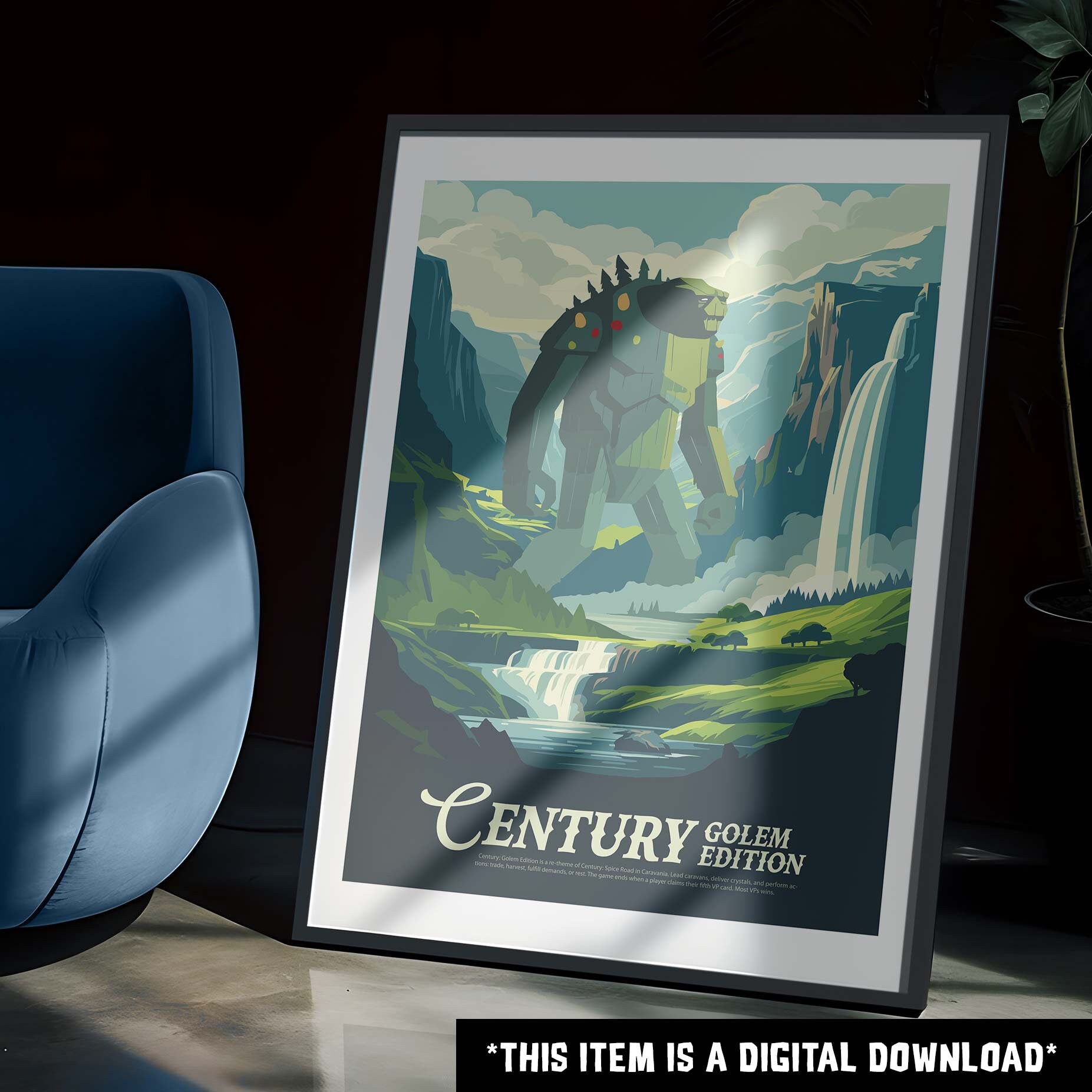 Unofficial CENTURY - GOLEM EDITION - Inspired Poster / Board Game ...