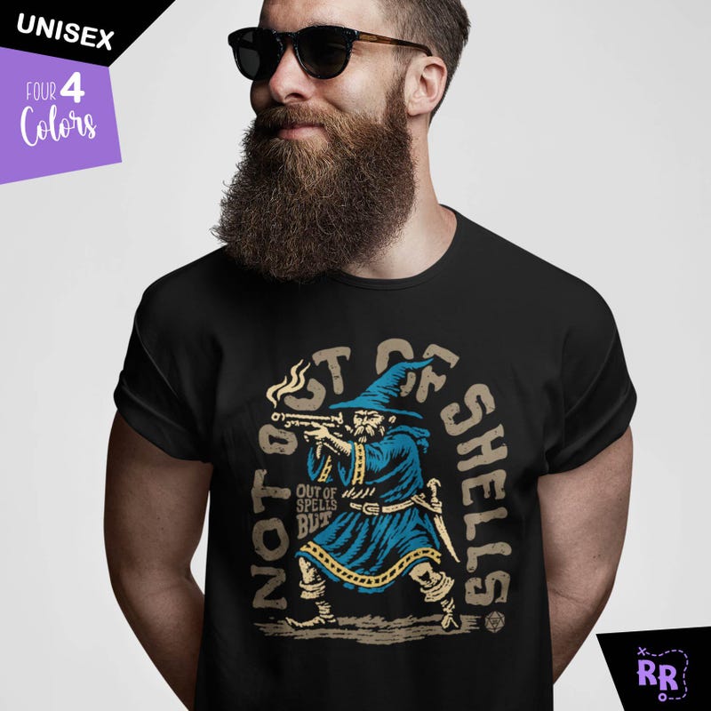 Out of Spells Not Shells Shirt - Etsy