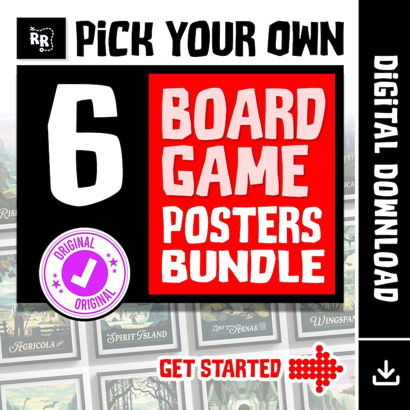 Retro Board Game Decor - Etsy